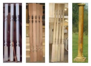 Bespoke Wooden Porch Columns Sussex, Kent, the South East & across the ...